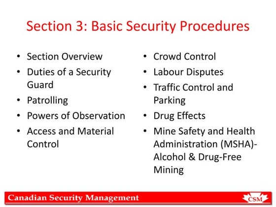 Common Security Guard/Police call signs | DOCX