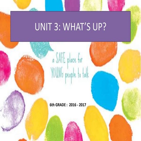 Unit 3 | PPT