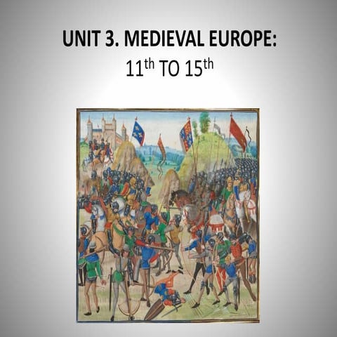 Unit 3. Medieval Europe | PPTX