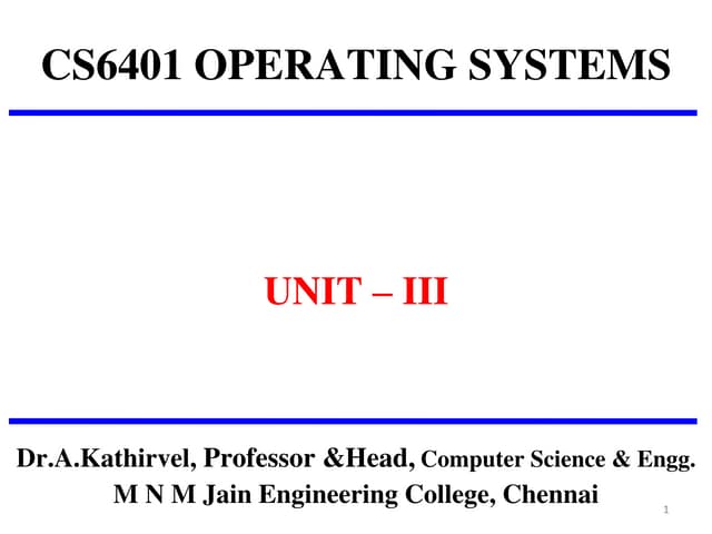 8 memory management strategies | PDF | Operating Systems | Computer ...