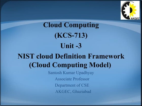 Cloud deployment models | PPT