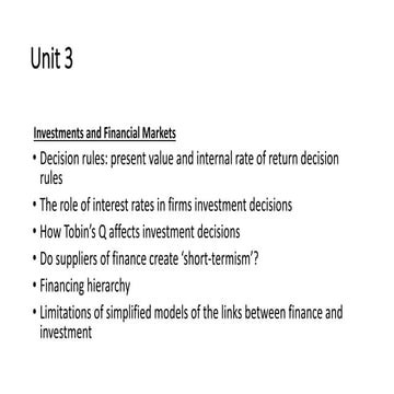 Units 3-8 of Macroeconomics | PPT