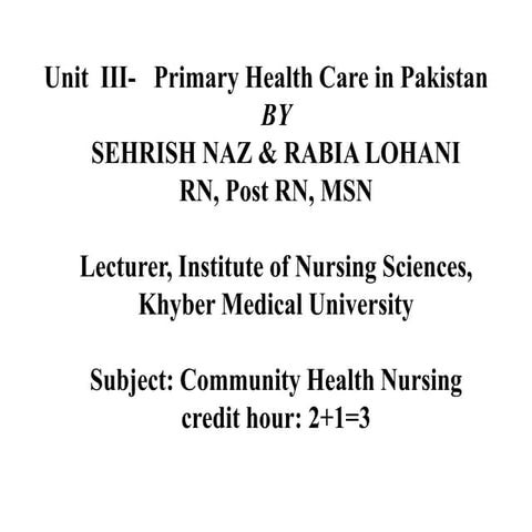 Unit 3 | PPTX | Medical Tests | Medical Health