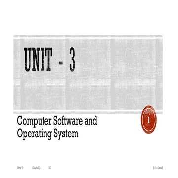 computer software industry and I will be available to meet | PPT