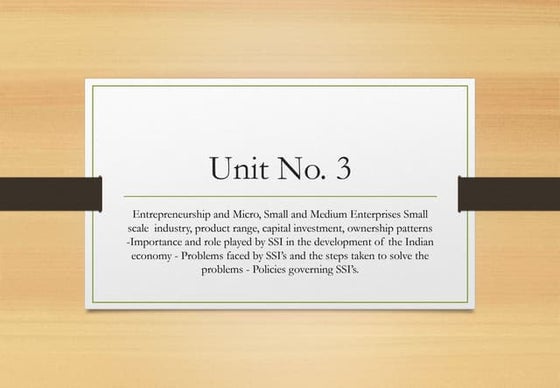 Role of entrepreneurship in the economic development | PPT