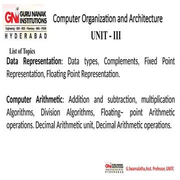 UNIT 3 COA PPT of syllabus JNTUH PPT.pptx