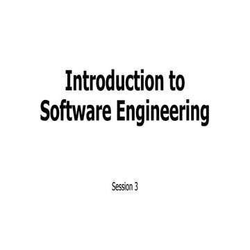 Introduction To Software Engineering Requirement Process Engineering Pdf Pdf