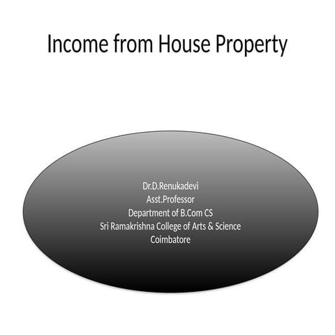 Unit 3 Income from House Property .pptx
