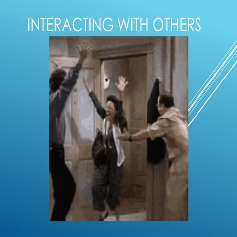 grade three interacting with others lesson. | PPTX