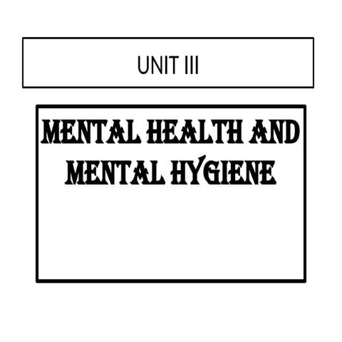Mental health | PPT