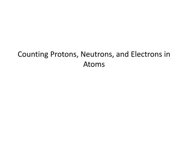 ISOTOPES_AND_ATOMIC_MASS.ppt | Chemistry | Science