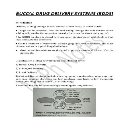UNIT-3 BUCCAL DRUG DELIVERY SYSTEMS (BDDS).pdf