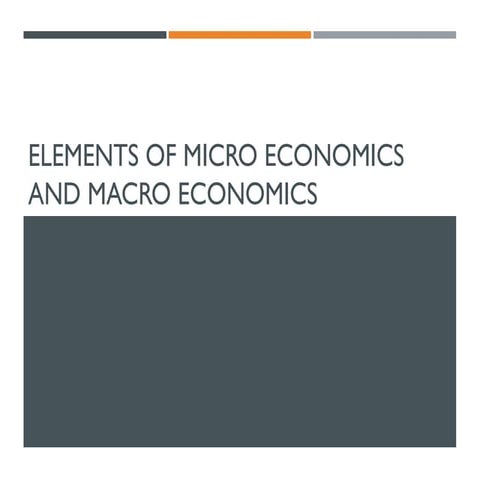 UNIT 3 - Elements of micro economics and Macro economics.pdf