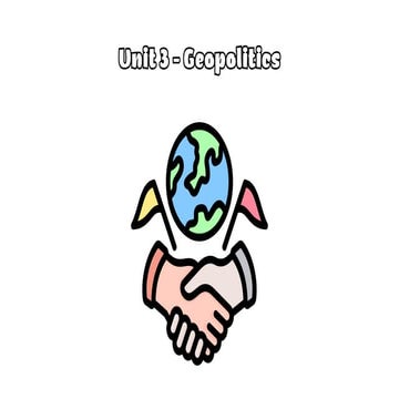 50 Geopolitics Essay Topics | PDF