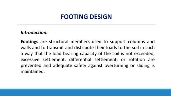footing designs for civil engneering .pdf