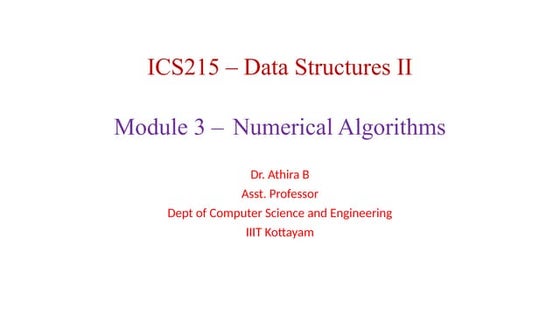 Multiple Choice Questions - Numerical Methods | PDF