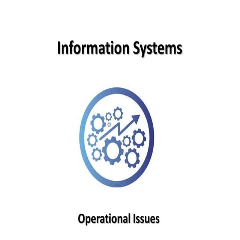BTEC National in ICT: Unit 3 - Operational Issues | PPTX