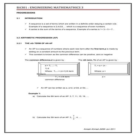 Std 10th Maths Arithemetic Progression.pptx