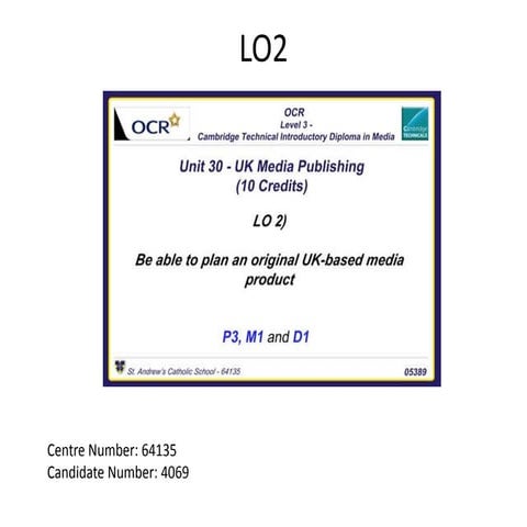 Unit 30 - LO2 | PPT
