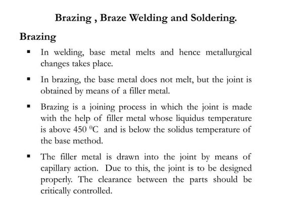 Brazing | PPT | Jewelry Making | Arts and Crafts