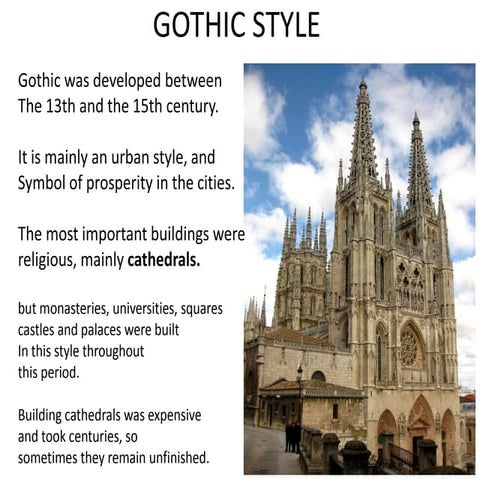 Unit 3b. gothic style2020 | PPT | Free Download