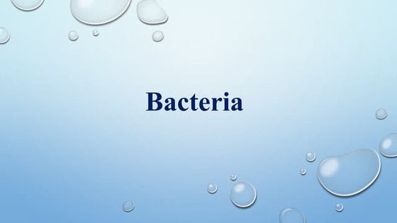 Classification of bacteria | PPT