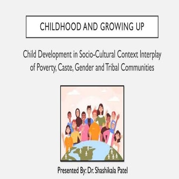 Child Development in Socio-Cultural Context | PDF
