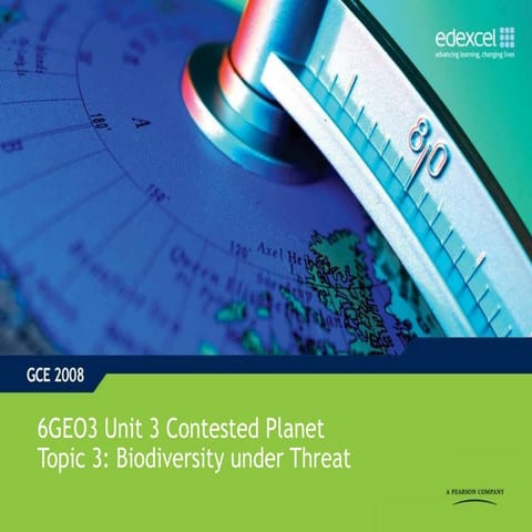 Human Influences on ecosystems IGCSE Biology | PDF