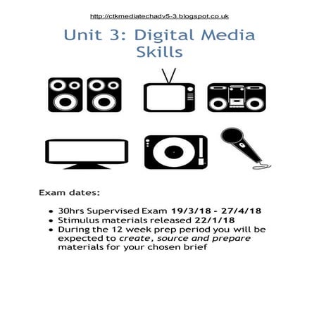 Unit 3 cover booklet | DOCX