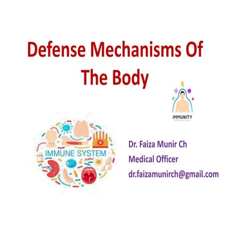 Body Defense Mechanism | PPTX