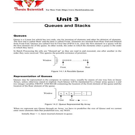 Queues And Stacks Pdf