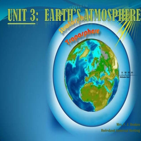 Earth's atmosphere | PPT