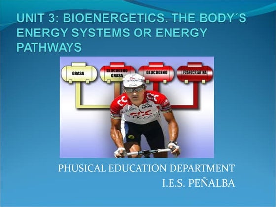 Transfer of energy in human body | PPT
