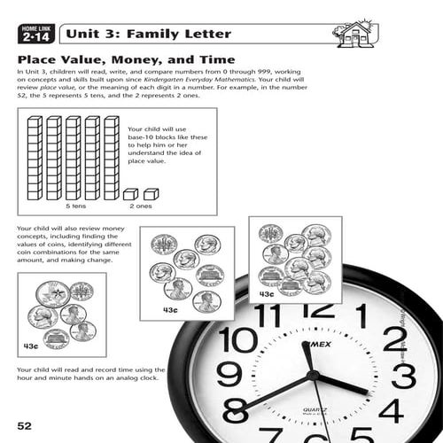 Unit 3 family letter | PDF