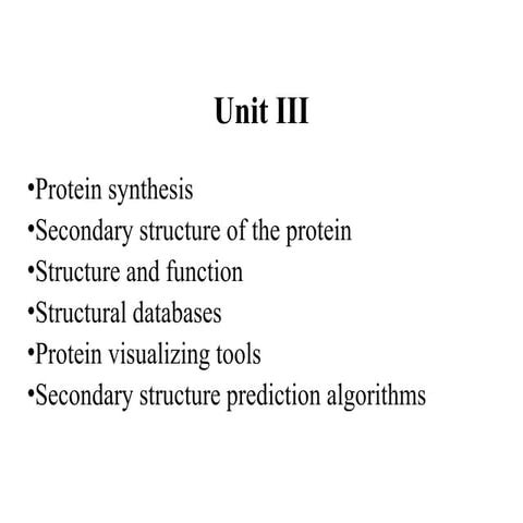 UNIT 3 Final (1).ppt of computational biology | PPT