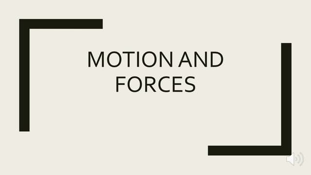 Newton's Three Laws of Motion | PPTX