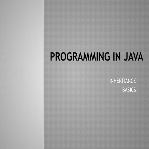 Packages and Access Specifiers in Java programming | PPTX