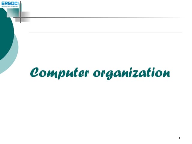 Input Output Organization