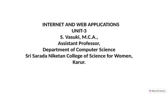 What-is-the-World-Wide-Web -- Introduction | PPTX