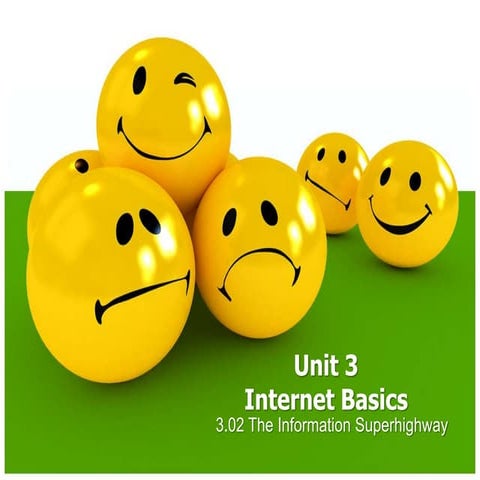 Unit 3 Internet Basics_3.02 The Information Superhighway.ppt