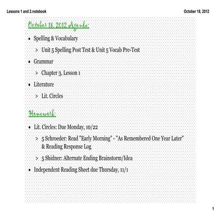 Unit 3, Lesson 1 | PPT