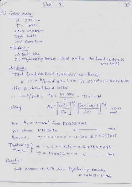 Unit_1_Machine Design.pdf useful for stu | PDF