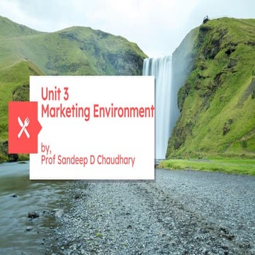 Basics of Marketing_Unit 3_Marketing Environment | PDF