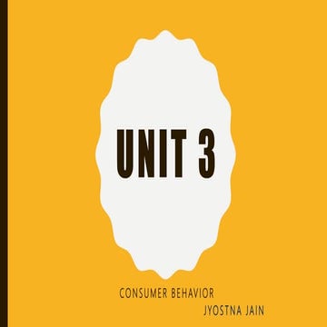 Unit 3 marketing management | PPTX