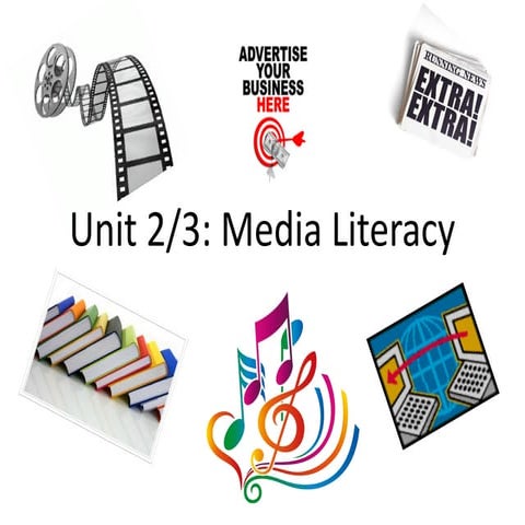 Unit 3 Media Literacy Key Vocabulary pptx | PPTX