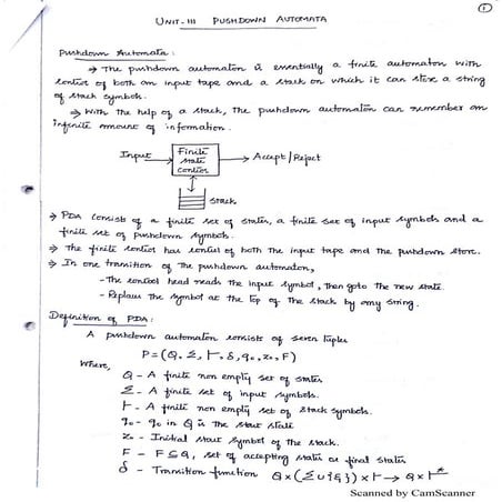 unit 3 notes Notes and materials with examples | PDF