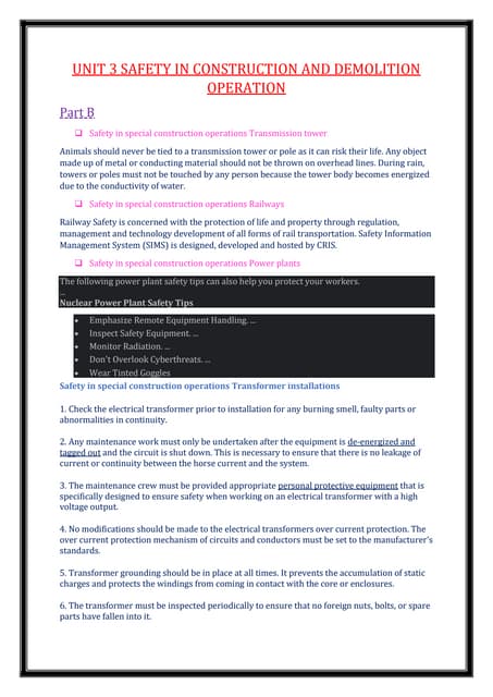 MOVING FALLING OBJECTS SAFETY | PPTX