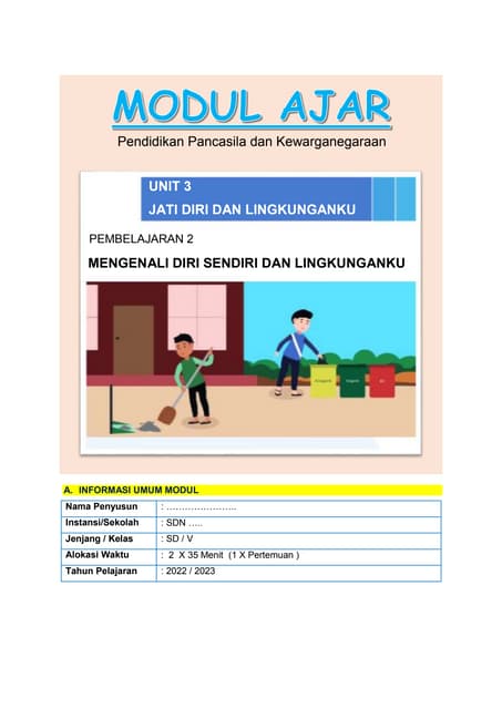 MODUL AJAR PENDIDIKAN PANCASILA KELAS 3 KURIKULUM MERDEKA CP 032.pdf
