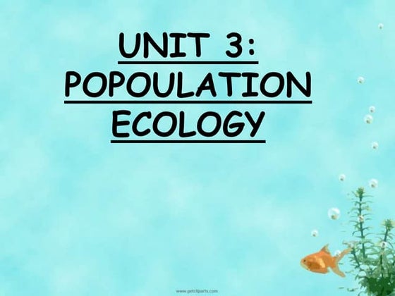 Ch. 5 Notes Population | PDF