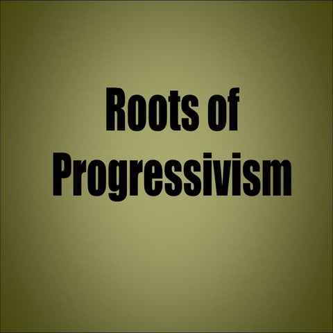 Unit 3 Powerpoint the Progressive Era | PPT